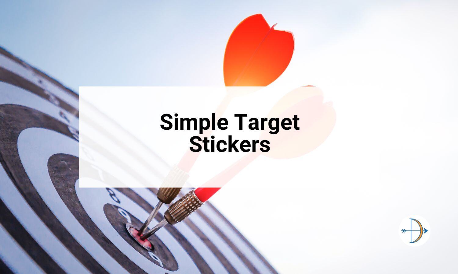 Simple Target Stickers